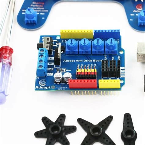Arduino Compatible Robotic Arm Kit Based Arduino Uno R3 Iot Olxba