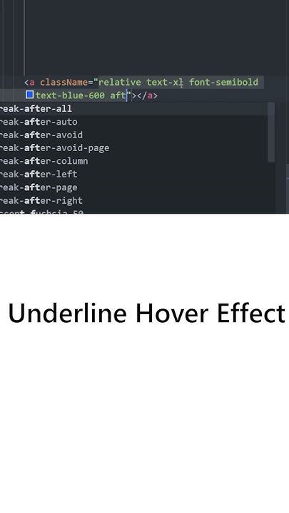 Easily Create A Text Hover Effect With Tailwind Coding Code
