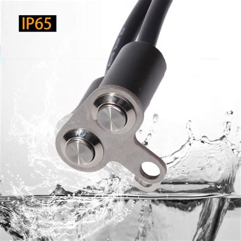 Interruptor Switch Aluminio 2 Botones Base Perno Mercomax Motors