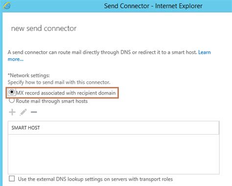 Configure Exchange Server To Send And Receive External Emails