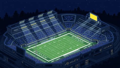 Free Pixelated Stadium Night Image Stadium Pixel Isometric