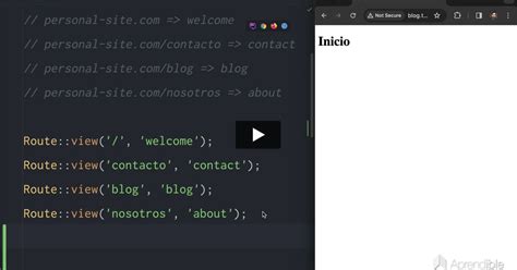 lección 8 rutas con nombre en laravel 11 curso de laravel 11 desde