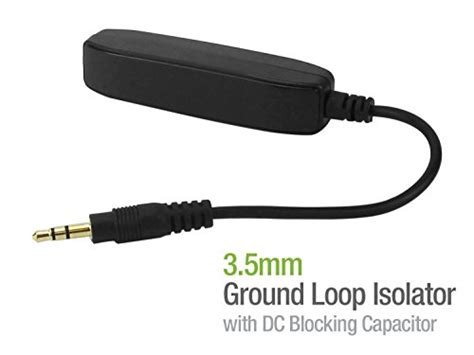 Buy Ground Loop Isolator Aux Audio Noise Filter Eliminate Car Electrical Noise 3 5mm Online