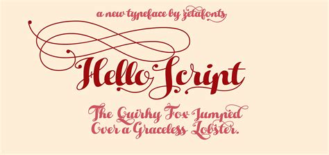 Hello Script Font Free Download And Similar Fonts Fontget