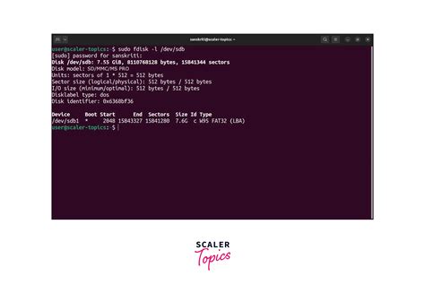 How To Check SD Card In Linux Scaler Topics