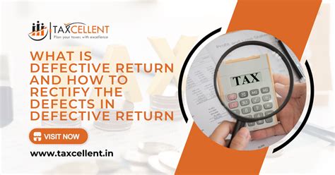 What Is Defective Return And How To Rectify The Defects In Defective Return