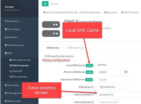 Route Your Active Directory Domain Artica Wiki