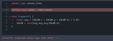 shader color hint not recognized · issue 70674 · godotengine godot · github