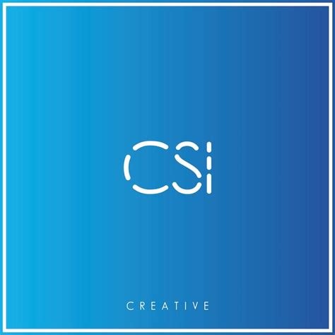 Premium Vector Csi Premium Vector Latter Logo Design Creative Logo