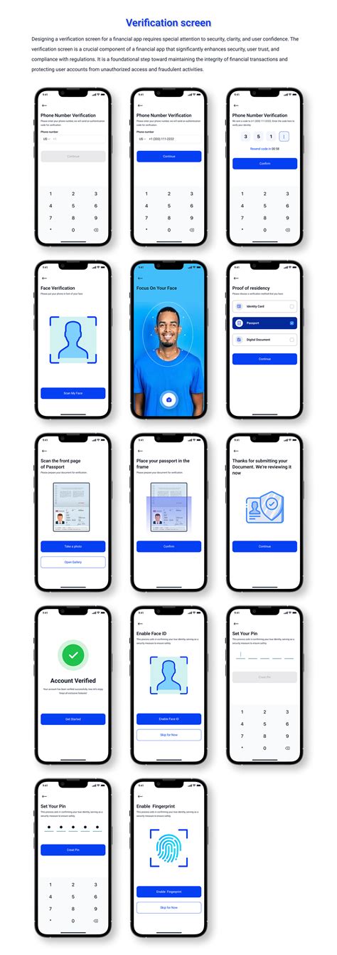 Fintech Mobile App Ui Design Financebanking App Ui Behance