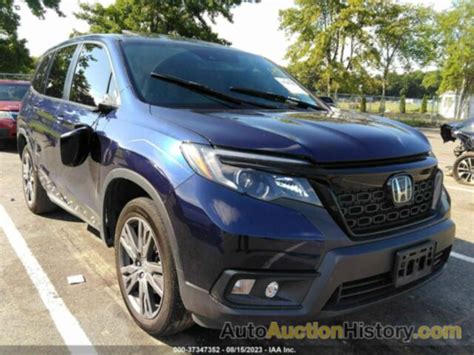 5fnyf8h5xmb036995 Honda Passport Ex L View History And Price At