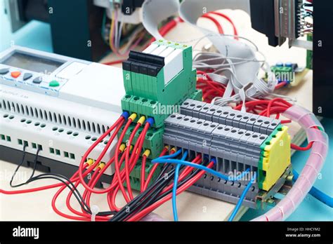 Board Experiment Wire Laboratory Circuit Prototype Electronic Stock Photo Alamy