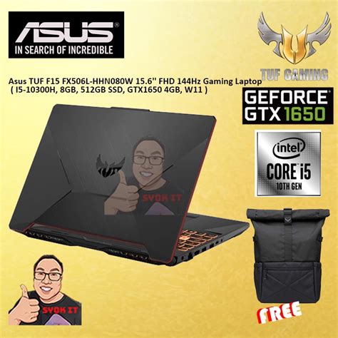 Laptop Gaming Asus Tuf F Fx L Hhn W Hhn T Hbhn W Fhd Hz I Gtx Gb