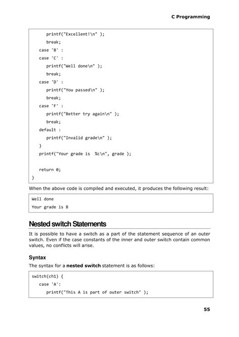 Computer Languages And Work From Home Jobs C Language Decision Making