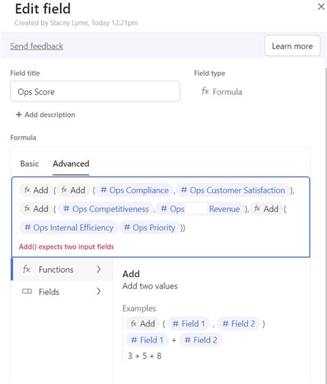 Simple Add Formula Tips And Tricks Asana Forum
