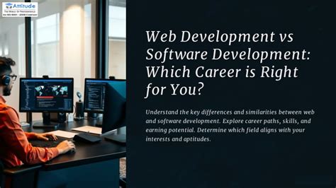 Ppt Web Development Vs Software Development Which Career Is Right For
