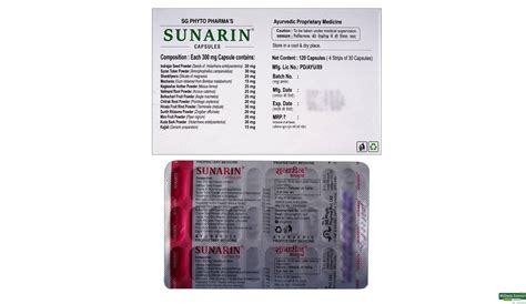 Buy Sunarin 30 Capsules Online At Best Prices Wellness Forever