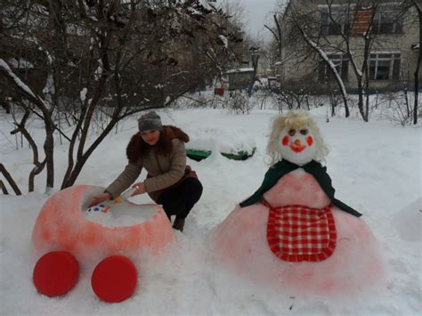 Снеговик из снега фото и картинки 66 штук