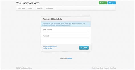 NextGen Client Panel Theme HostBill Billing Automation Software For WebHosts