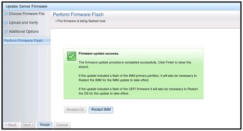 Updating The Server Firmware Integrated Management Module II Lenovo Docs