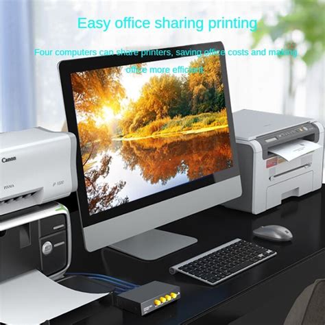 Jinhua Usb Switch 4 In 1 Out 2 In 1 Out Shared Splitter Square Port Desktop Computer Printing