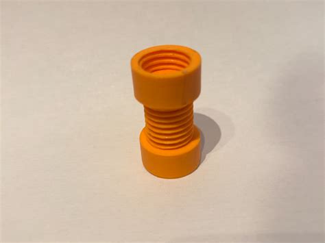 Bolt With Threaded Nut By Broski Makerworld