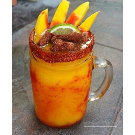 Receta De Chamoyada De Mango Fácil Receta Bebidas De Mango Bebidas
