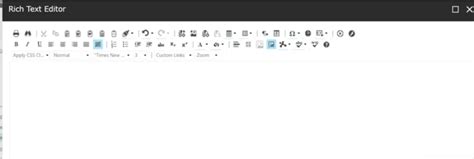 How To Change The Rich Text Editor Configuration In Sitecore Addact Technologies