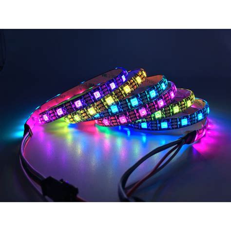แถบไฟ Led Dc5V Ws2812B 30 60 74 92 144 Leds Ws 2812 Ip30 Shopee Thailand