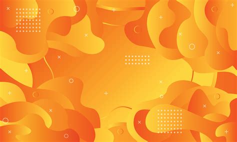 Abstract Orange Blob Background Template Copy Space For Poster Landing Page Or Banner 8976517