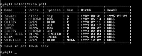 Kunci Tugas Modul Mysql