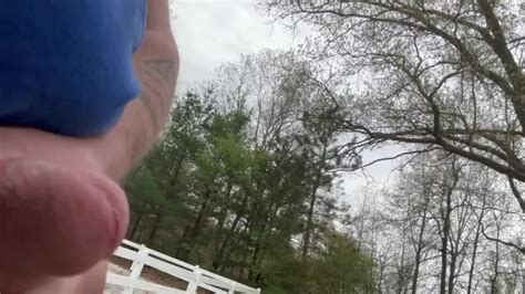 Blowing My Cub Load Outside For Everyone To See Xxx Mobile Porno