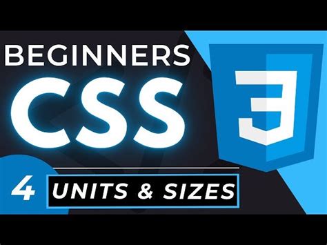 Free Video Css Units And Sizes Tutorial For Beginners From Dave Gray