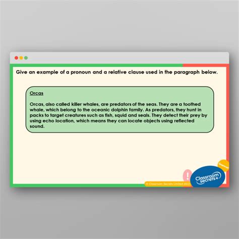 Year 6 Recognising Devices To Build Cohesion Teaching Ppt Resource Classroom Secrets