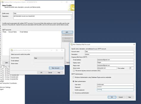 Configuring Email And Testing Using Sql Server