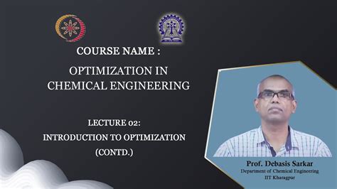 Lecture 02 Introduction To Optimization Contd YouTube
