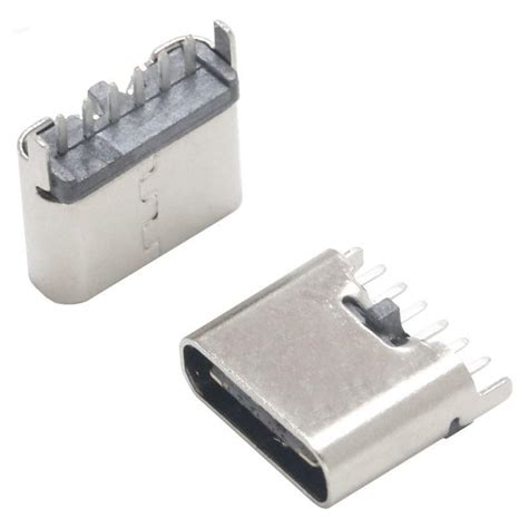 Гніздо Usb Type C 6pin H 10mm пряме C 12 Id 2315272697 ціна 10 50 ₴ купити на Prom Ua