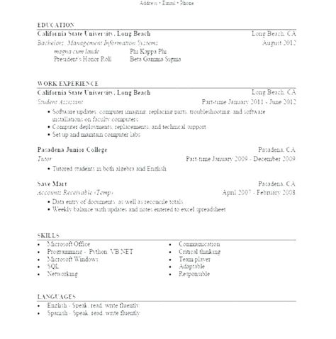 Basic Computer Skills Description For Resume 11 12 Computer Skills Section Of Resume