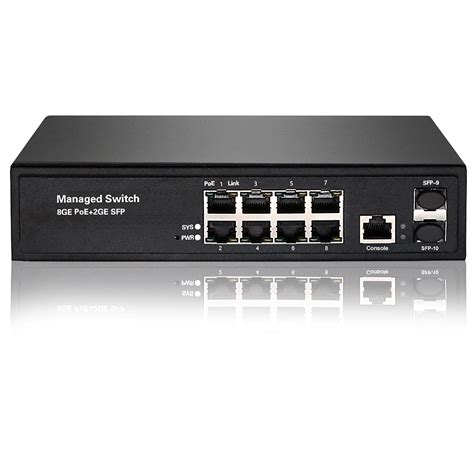 L2 Managed 8 Port Gigabit Ethernet Switch