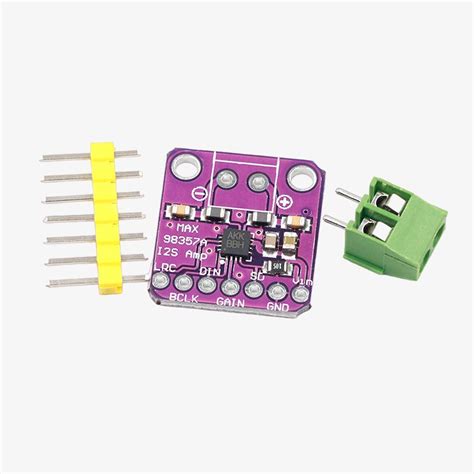 Max98357 I2s 3w Class D Amplifier Audio Decoder Module Quartzcomponents