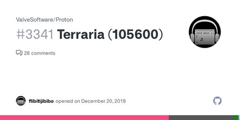 Terraria 105600 · Issue 3341 · Valvesoftwareproton · Github