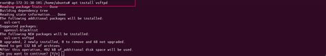 step by step to install and configure vsftpd on ubuntu 20 04 hackerxone