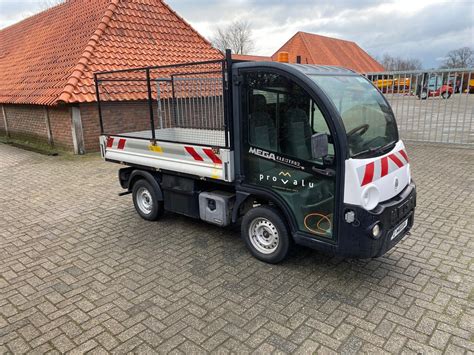 Magane Worker Elektrische Transporter Met Kiepbak Damhuis Tractoren