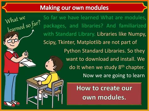 Python Modules And Libraries Ppt