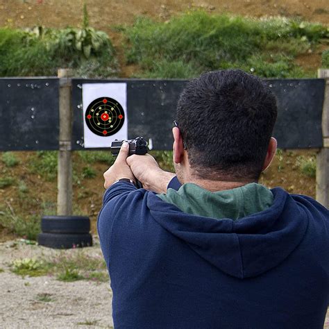 12 Inch And 7 Inch Self Adhesive Shooting Targets Splatter Reactive