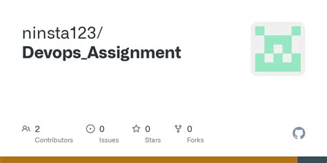 GitHub Ninsta Devops Assignment