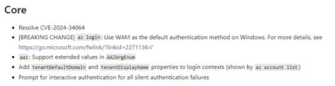 Azure Cli Authentication Fix