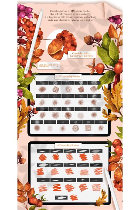 Texture And Grain Procreate Brushes