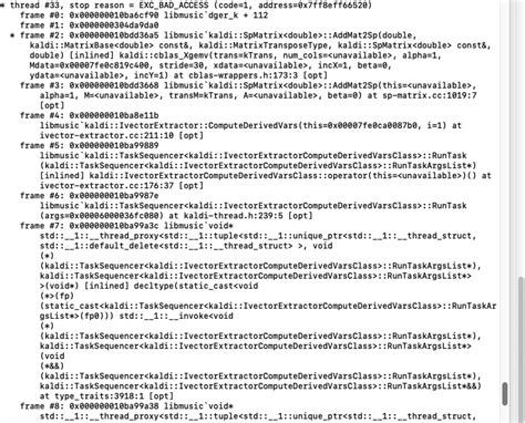 Crash In Ivectorextractorinfo Init Issue Kaldi Asr Kaldi Github