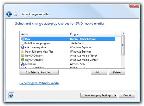 Default Programs Editor — Скачать